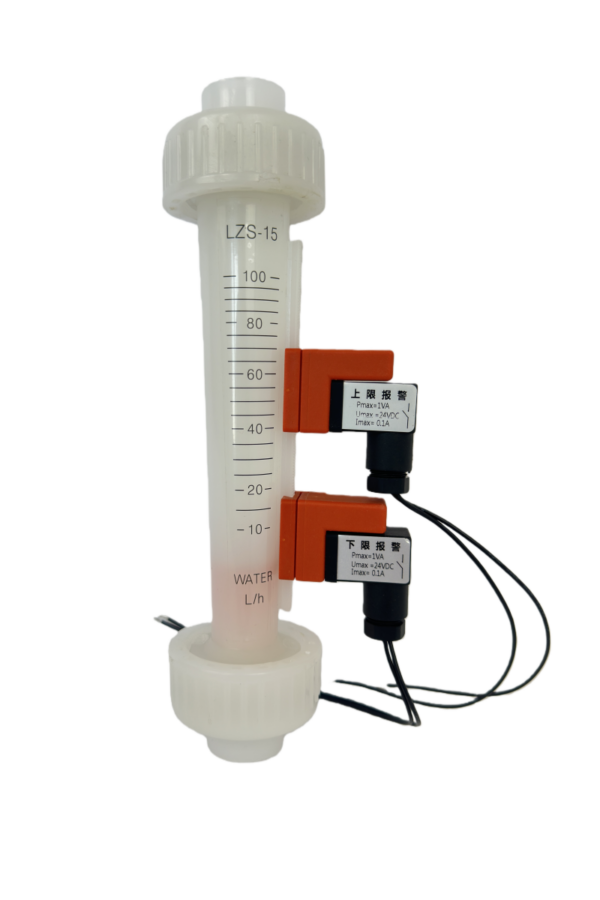 Chemical plastic pipe flow meter can provide early warning